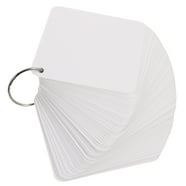 Sioweci Colored Index Cards Flash Cards with Metal Ring Smooth Writing ...