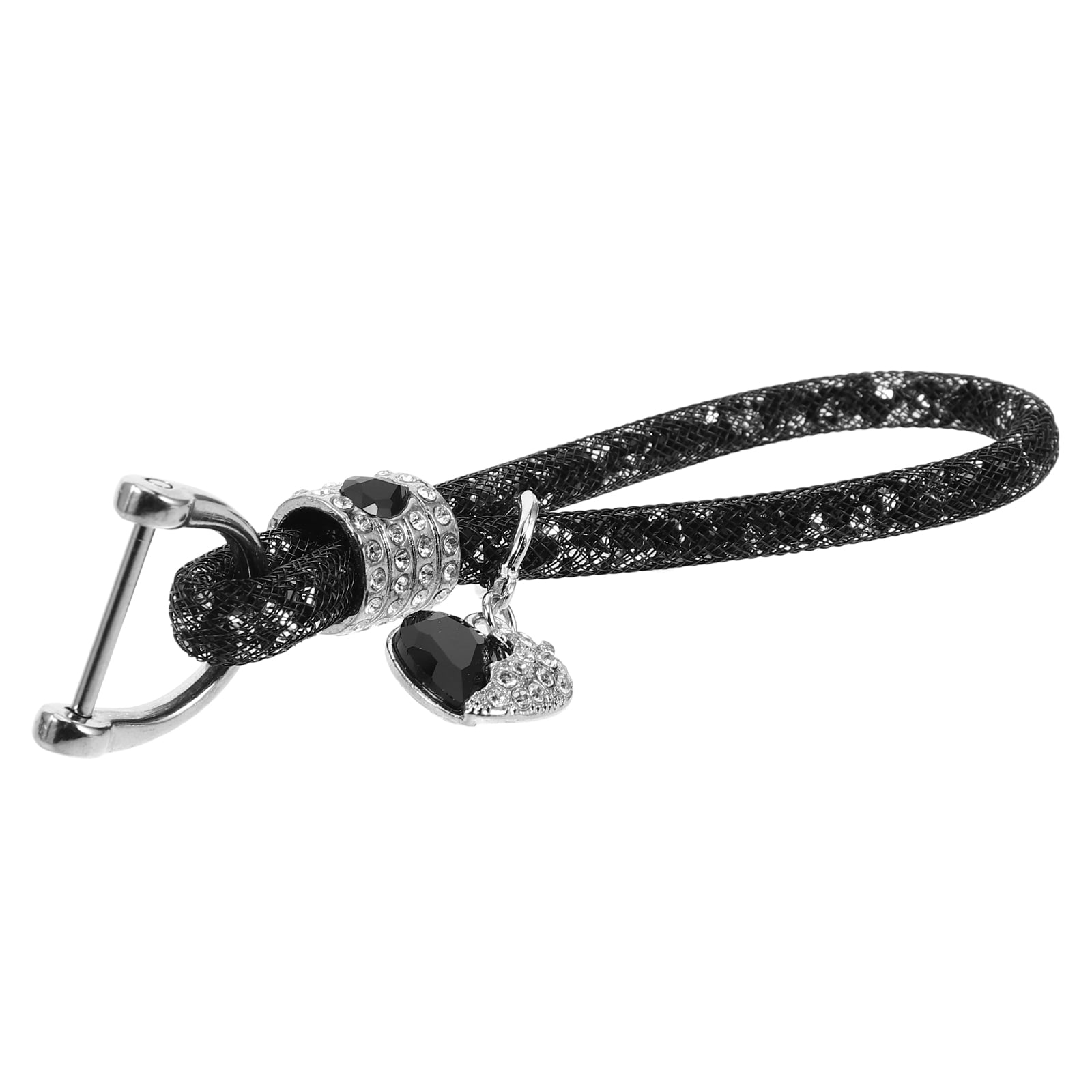 1 Set Stylish Car Keychain For Women Rhinestone Keychain Cute Key Ring ...