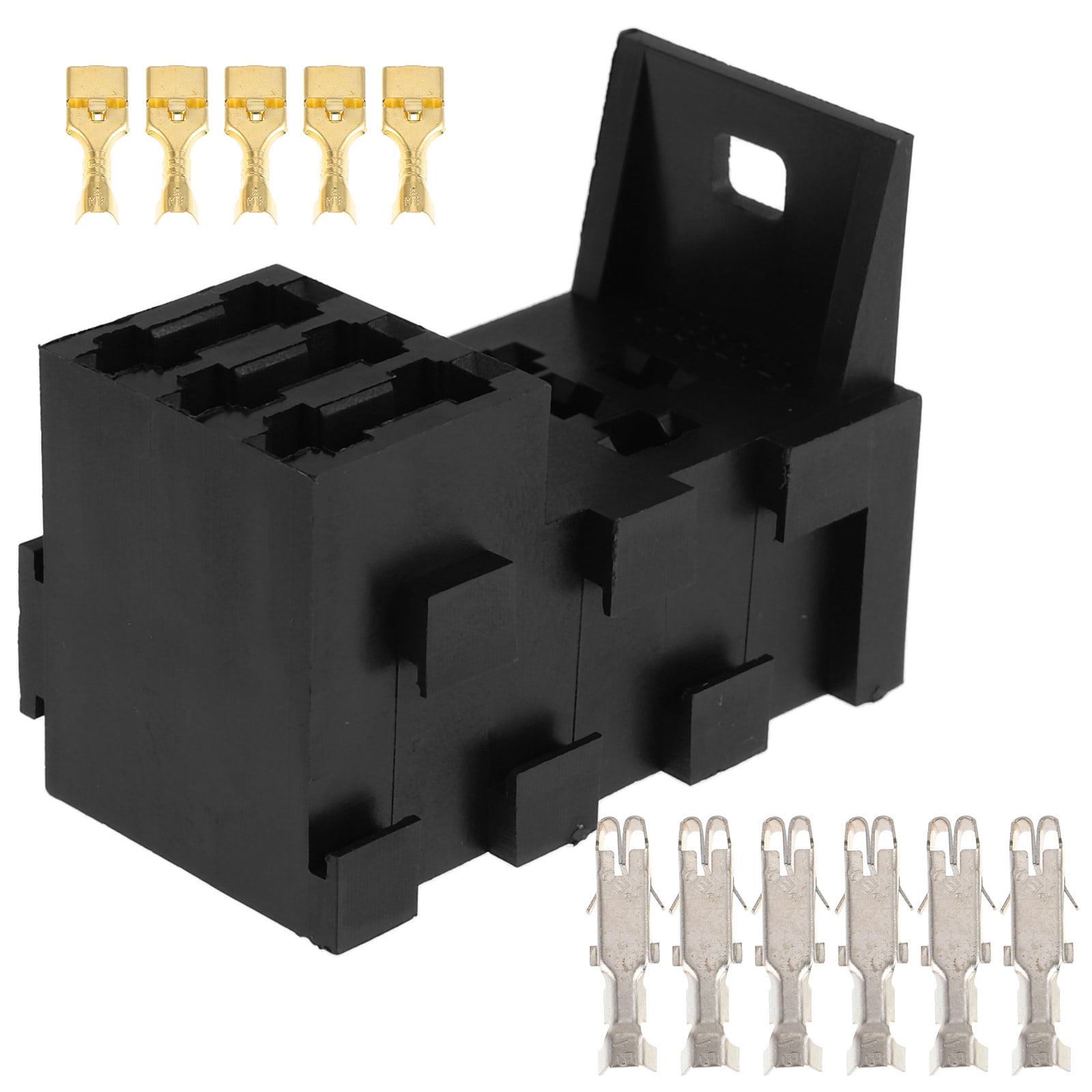 1 Set Boat Relay Socket And Fuse Holder Motorcycle Fuse Holder Marine ...
