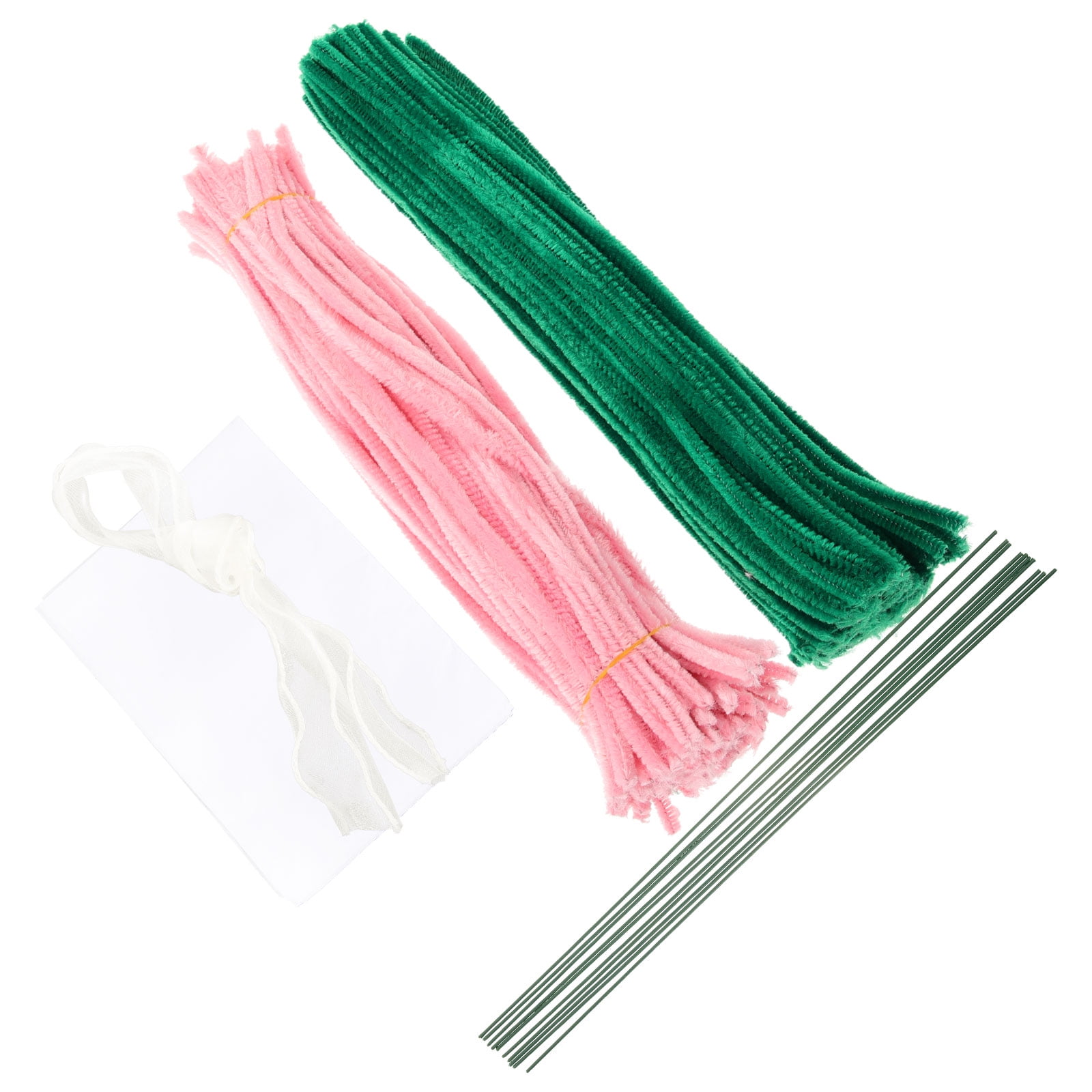 1 Set Bouquet DIY Craft Twisting Bar Playthings Chenille Stems ...