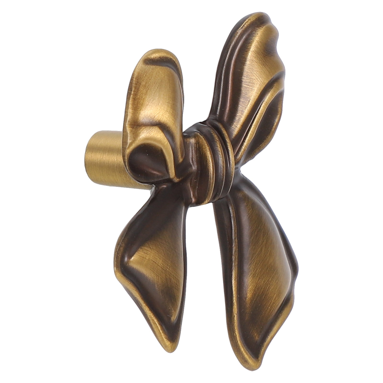 1 Set Bowknot Shaped Pull Handle Copper Bow Handle For Drawer Bow ...