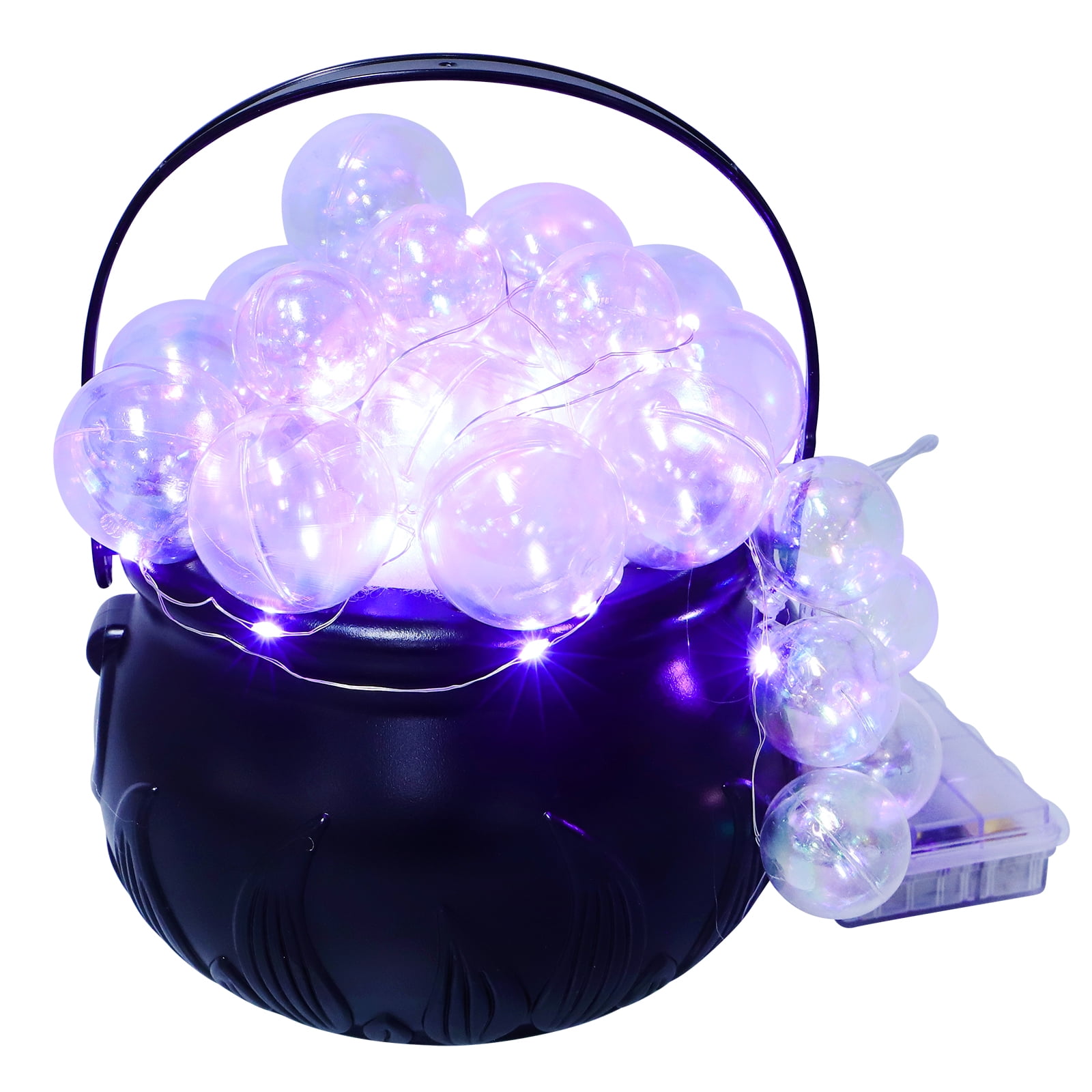 1 Set Bubbling Cauldron Set DIY Glowing Bubble Cauldron Halloween ...