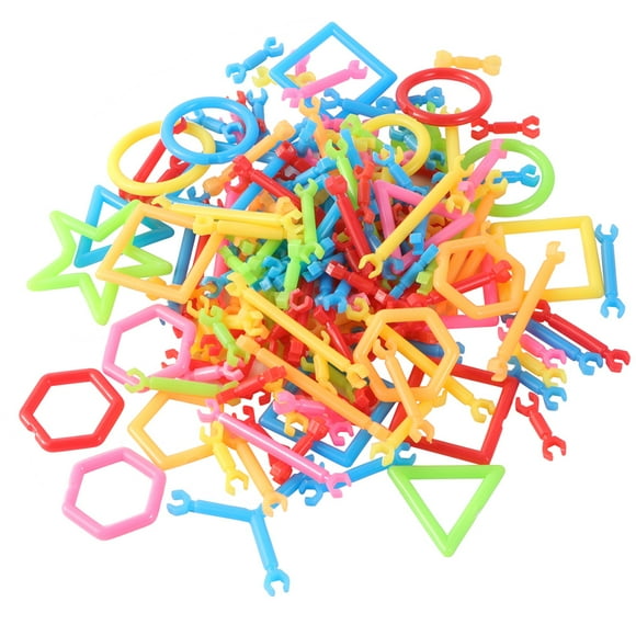 Plastic Building Blocks Construction