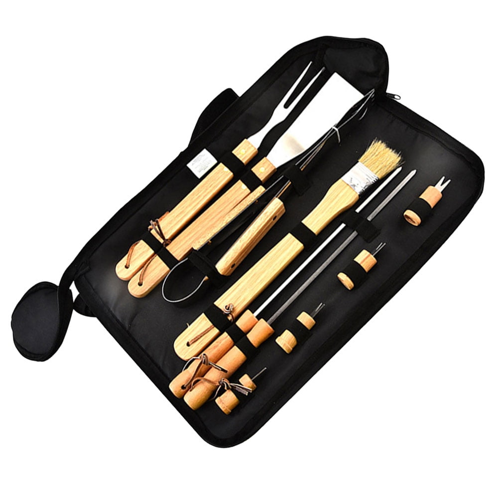 1 Set Camping Grill Utensils Portable Grilling Tools Grill Set Grill ...