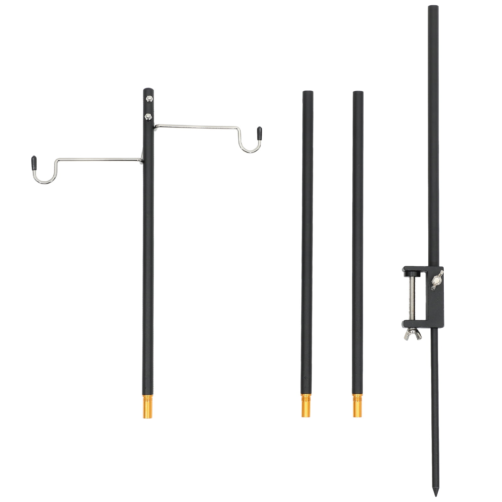 1 Set Camping Light Pole Stand Outdoor Lantern Hanger Rack Camping ...