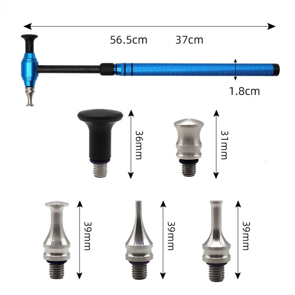 1 Set Car Dent Repair Tools Multi-head Leveling Hammer Automatic ...