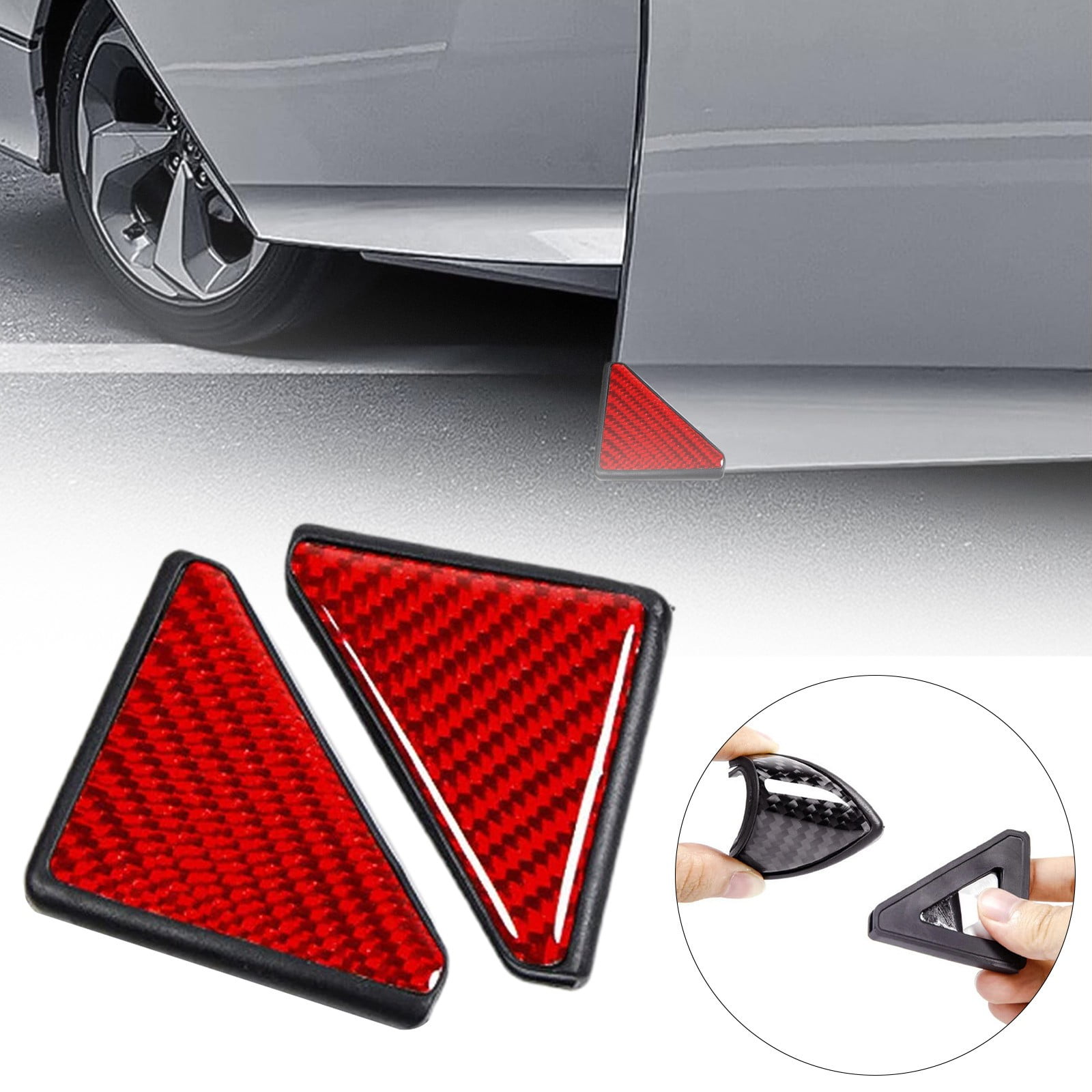1 Set Car Door Corner Anti Collision Protector Stickers Auto ...