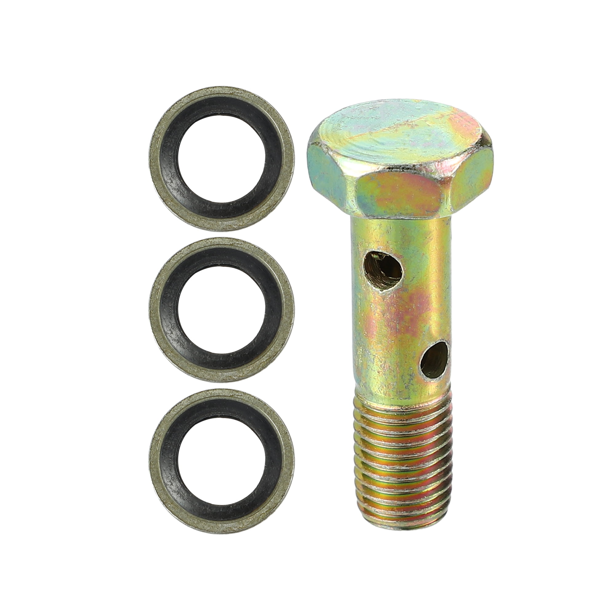 1 Set Car Double Banjo Bolt M8x1.0 Length 32mm Metric Thread Turbo ...