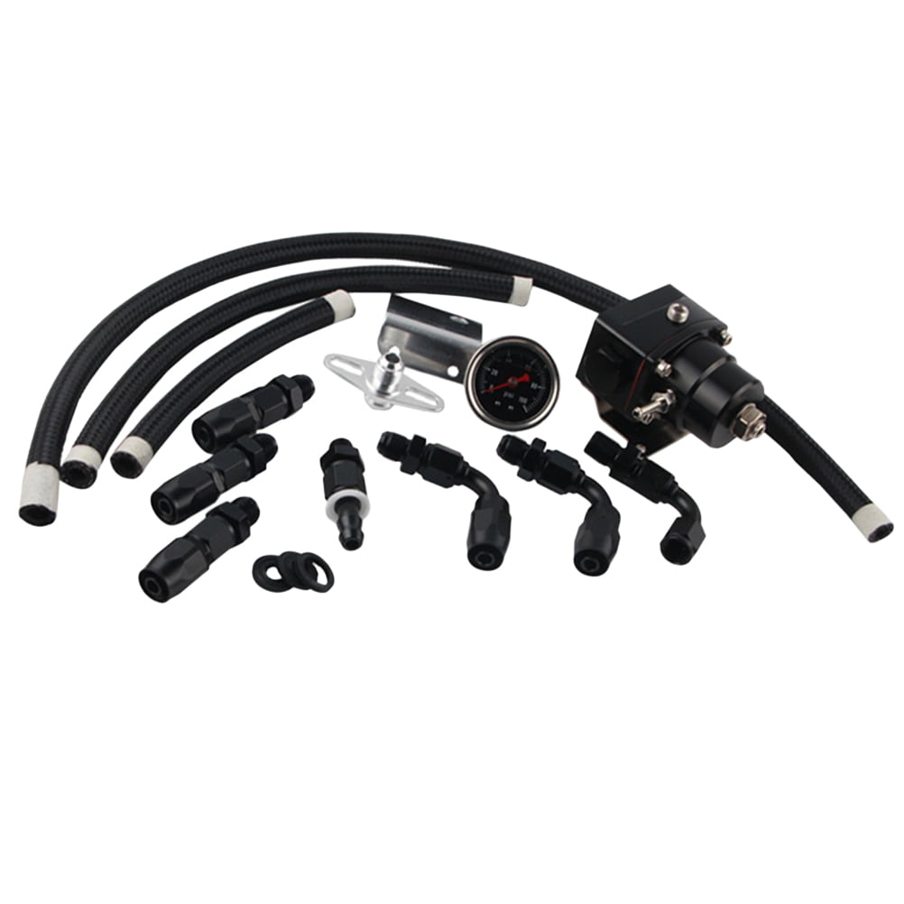 1 Set Car Modification Universal Fuel Gasoline Pressure Regulator Fuel ...