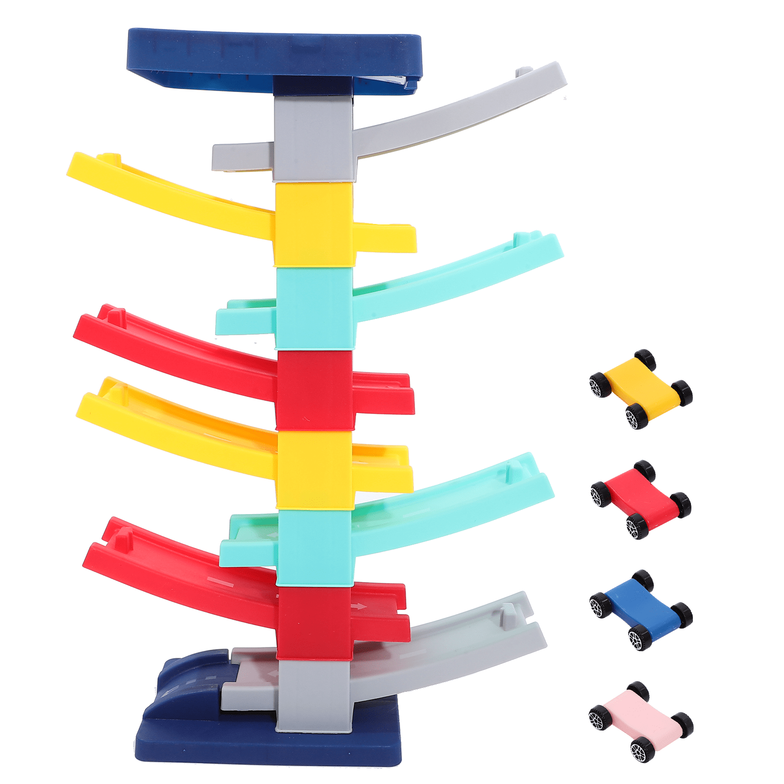 1 Set Car Ramp Race Toy Race Track Toy Multi-layer Car Ramp Toy Kids ...