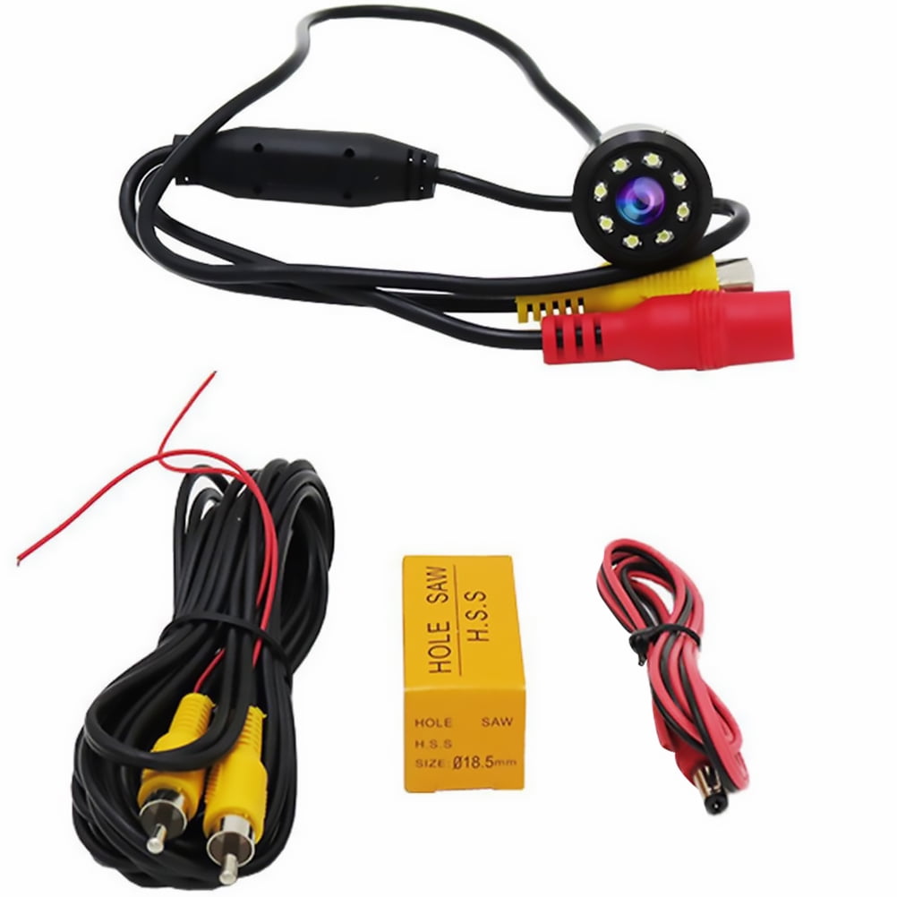 1 Set Car Rear View Camera Waterproof Wide Angle Vehicle Back Up Camera ...