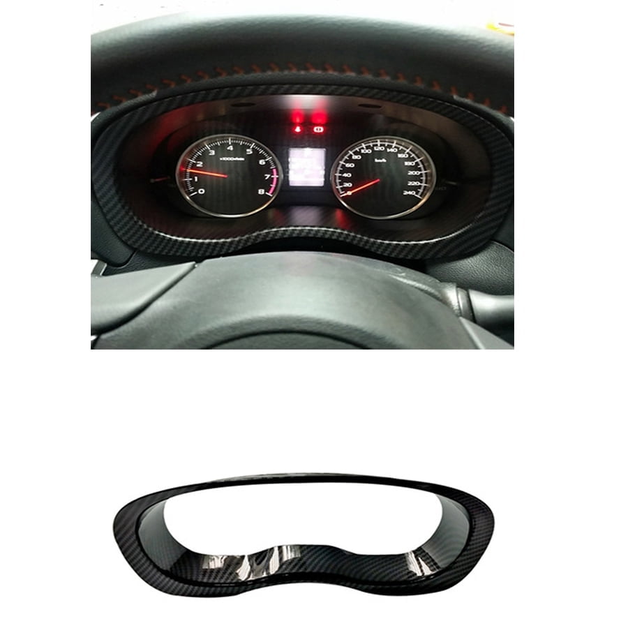 1 Set Carbon Fiber Style Car Dashboard Decoration Frame For Subaru WRX ...