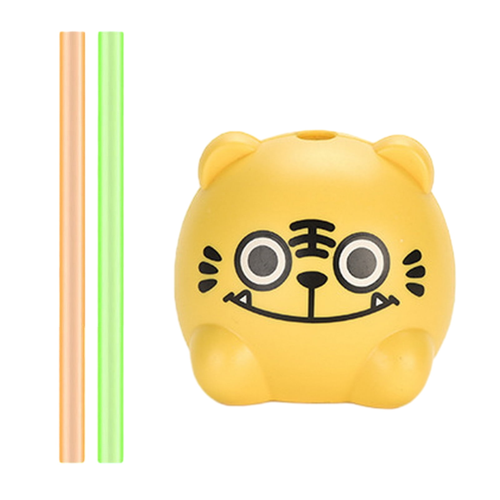 1 Set Cartoon Animal Sound Straw for Kids Cute Straw Topper for Baby ...