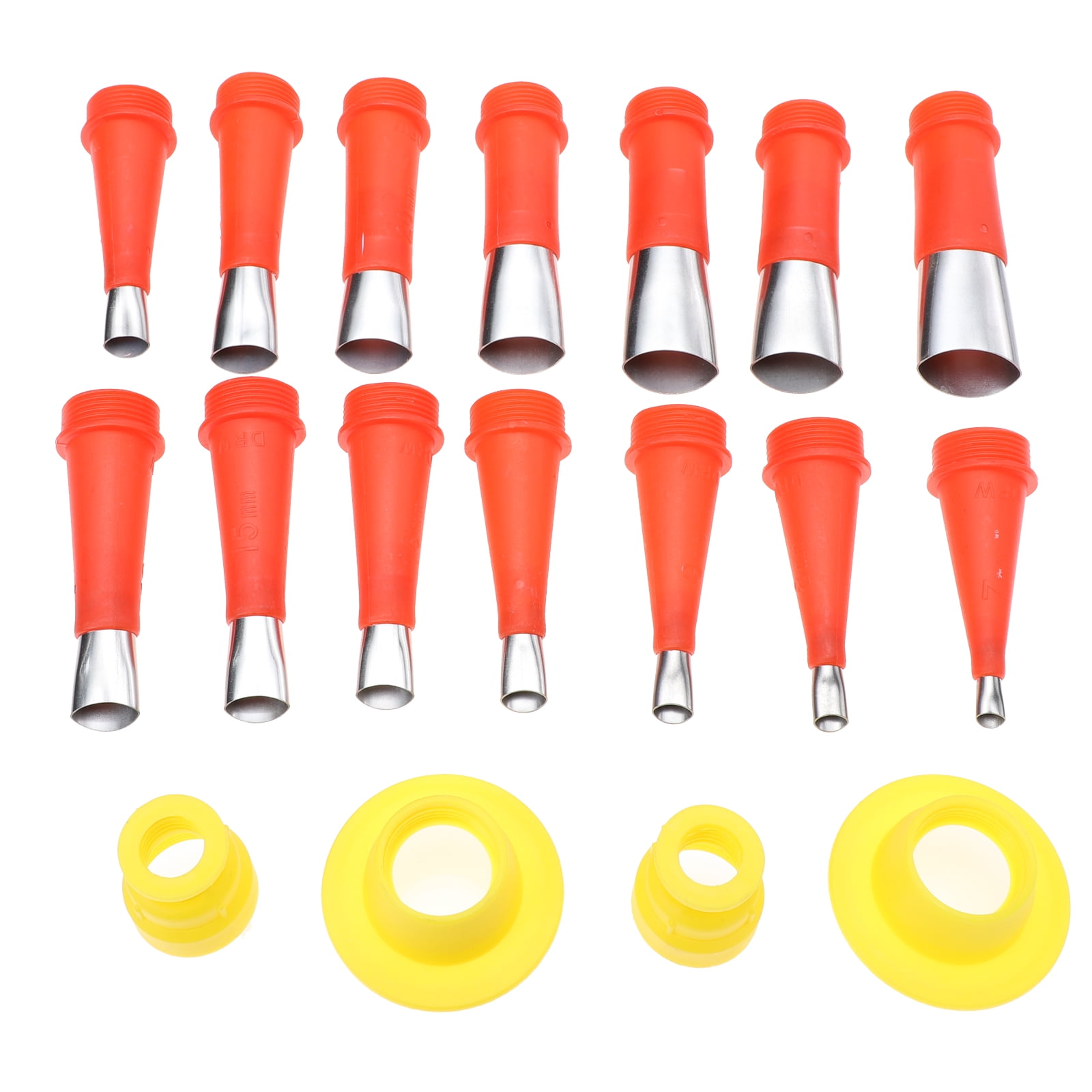 1 Set Caulking Nozzles Caps Gluing Tool Nozzles Finishing Tool Caulk ...