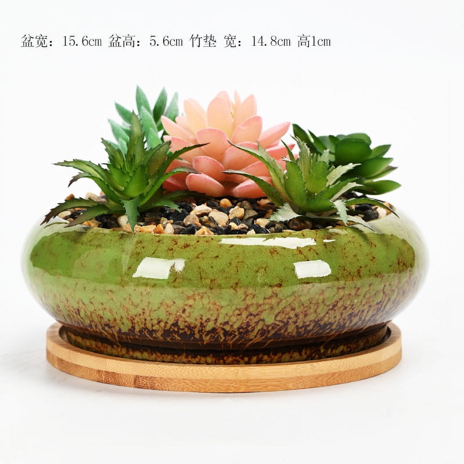 1 Set Ceramic Planter Ceramic Flower Pot Ceramic Planting Container ...