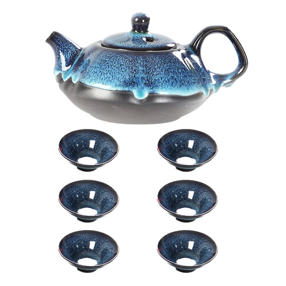 1 Set Ceramic Tea Set Premium Teaware Set Household Tea Serving Teaware ...