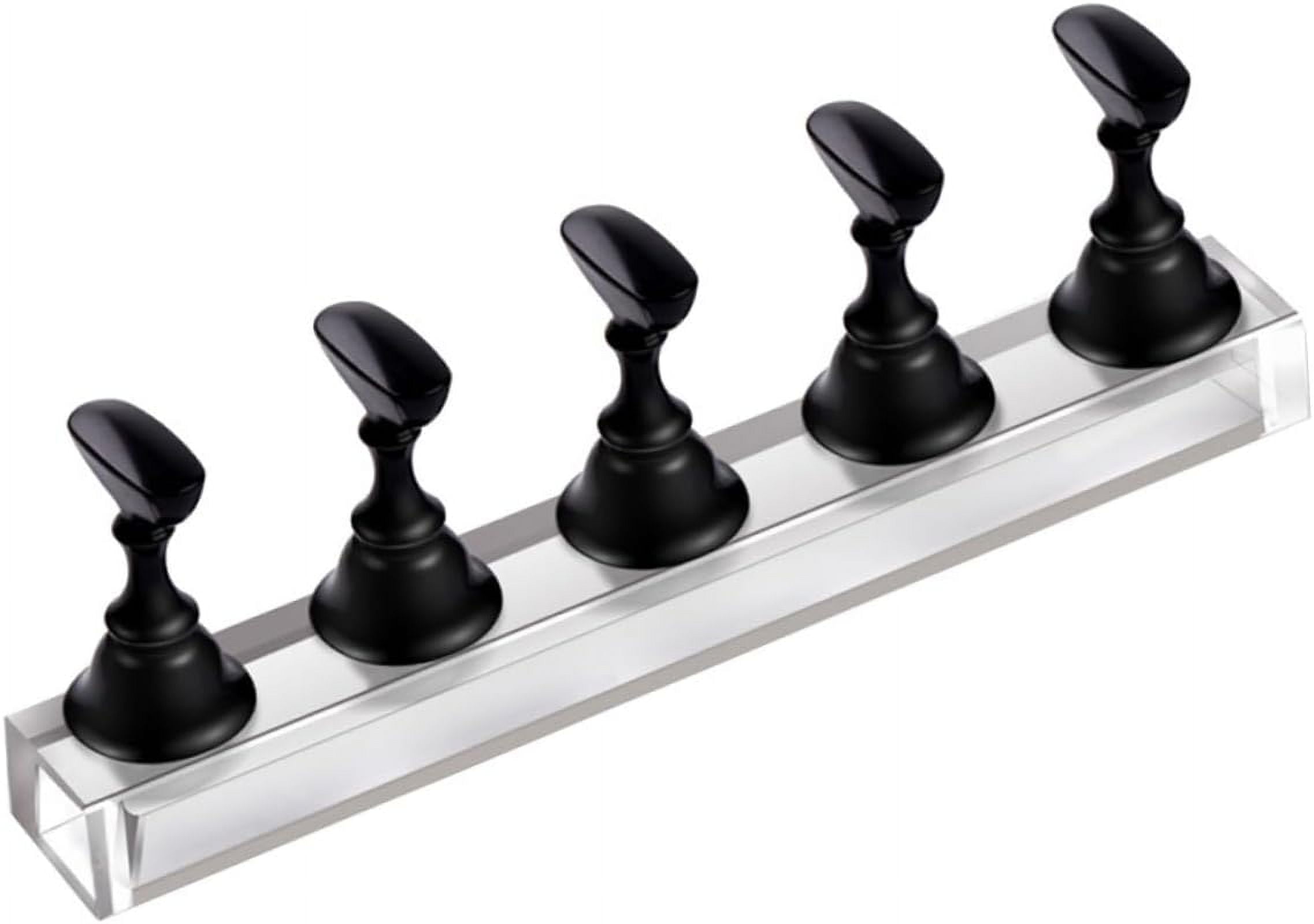 1 Set Chessboard Nail Stand Nail Display Holder Fingernail Display ...
