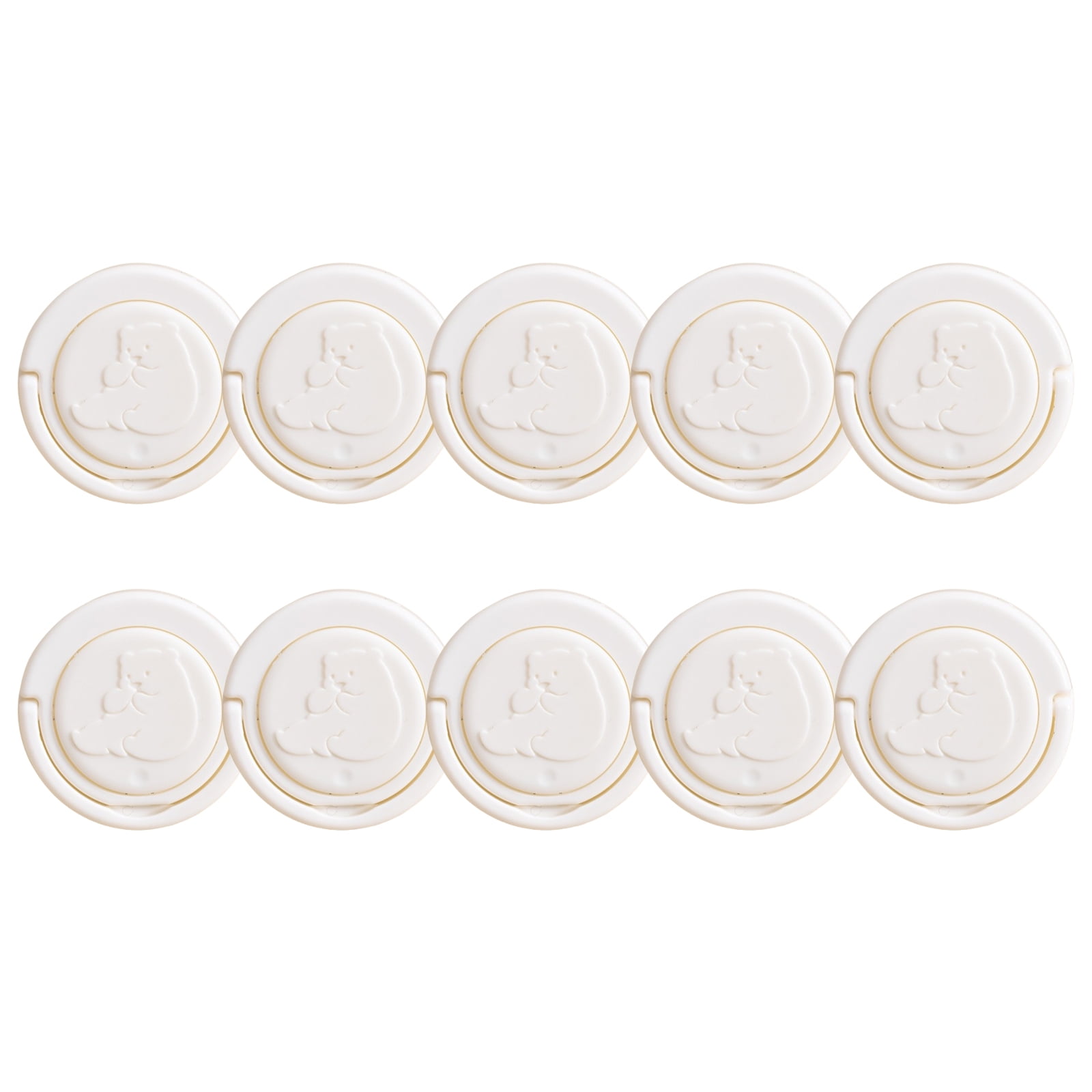 1 Set Childproof Plug Guard Safety Outlet Plug Protective Covers 2Pin ...