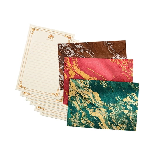 1 Set Chinese Styles Letter Paper with Envelope Set Stationery Set with ...