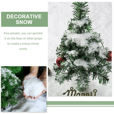 Ayieyill Artificial Snow, 10 Ounces, Fake Snow Plastic Snow for Winter ...