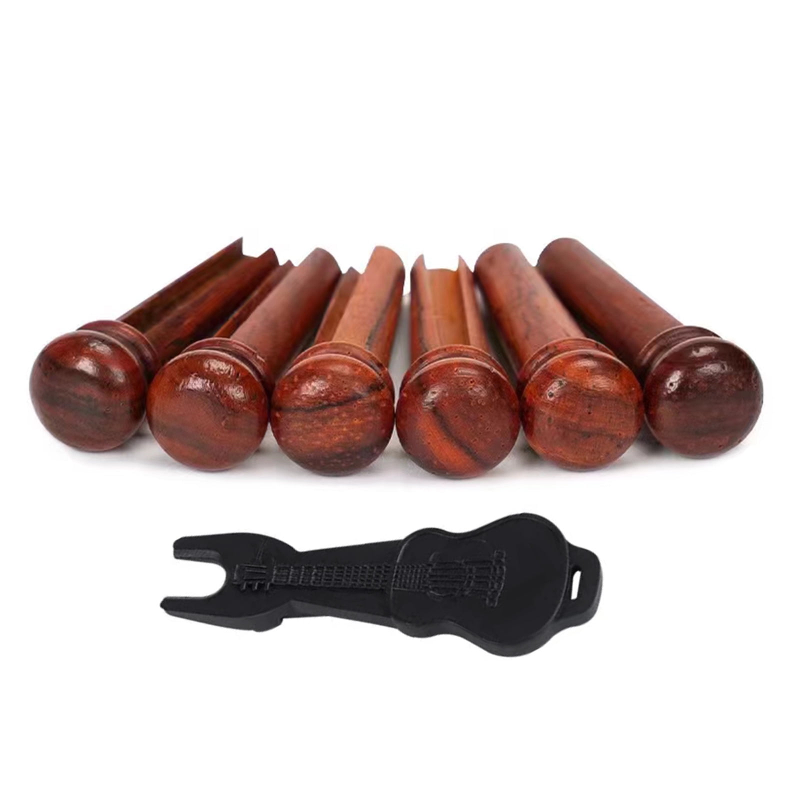 1 Set Cocobolo Bridge Pins Guitar Strings Fixed Cones Guitar Strings ...