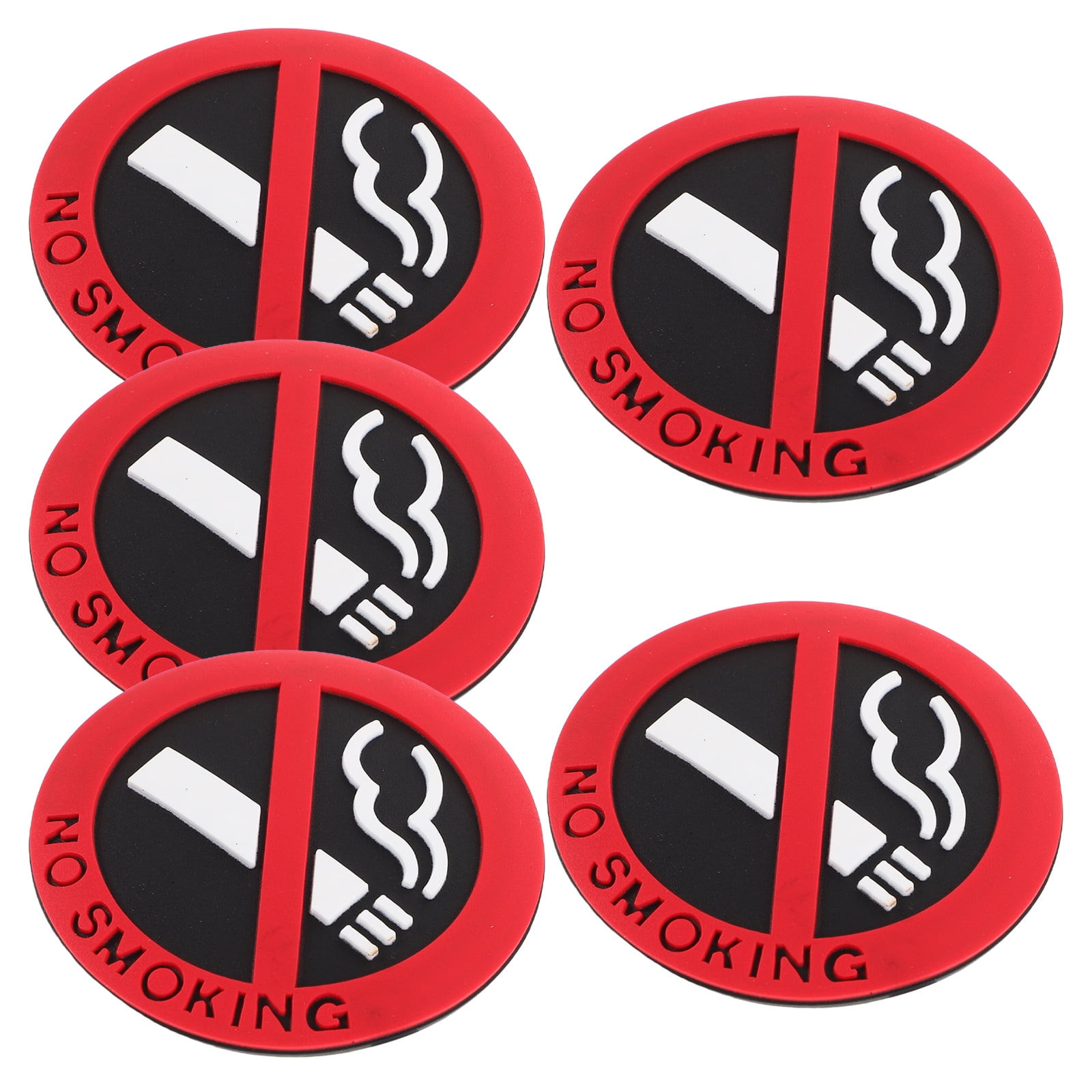 1 Set Compact Car Adhesive Sticker No Smoking Vehicle Decal Vehicle ...