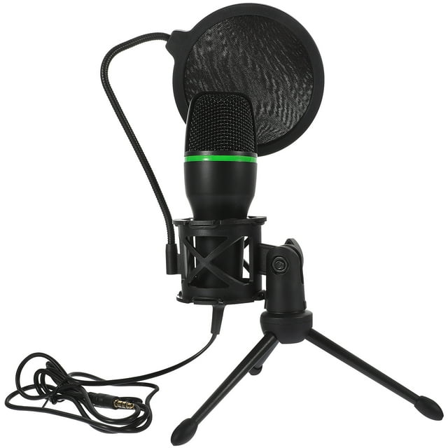 1 Set Condenser Mic Gaming Microphone Computer Noise Reduction ...
