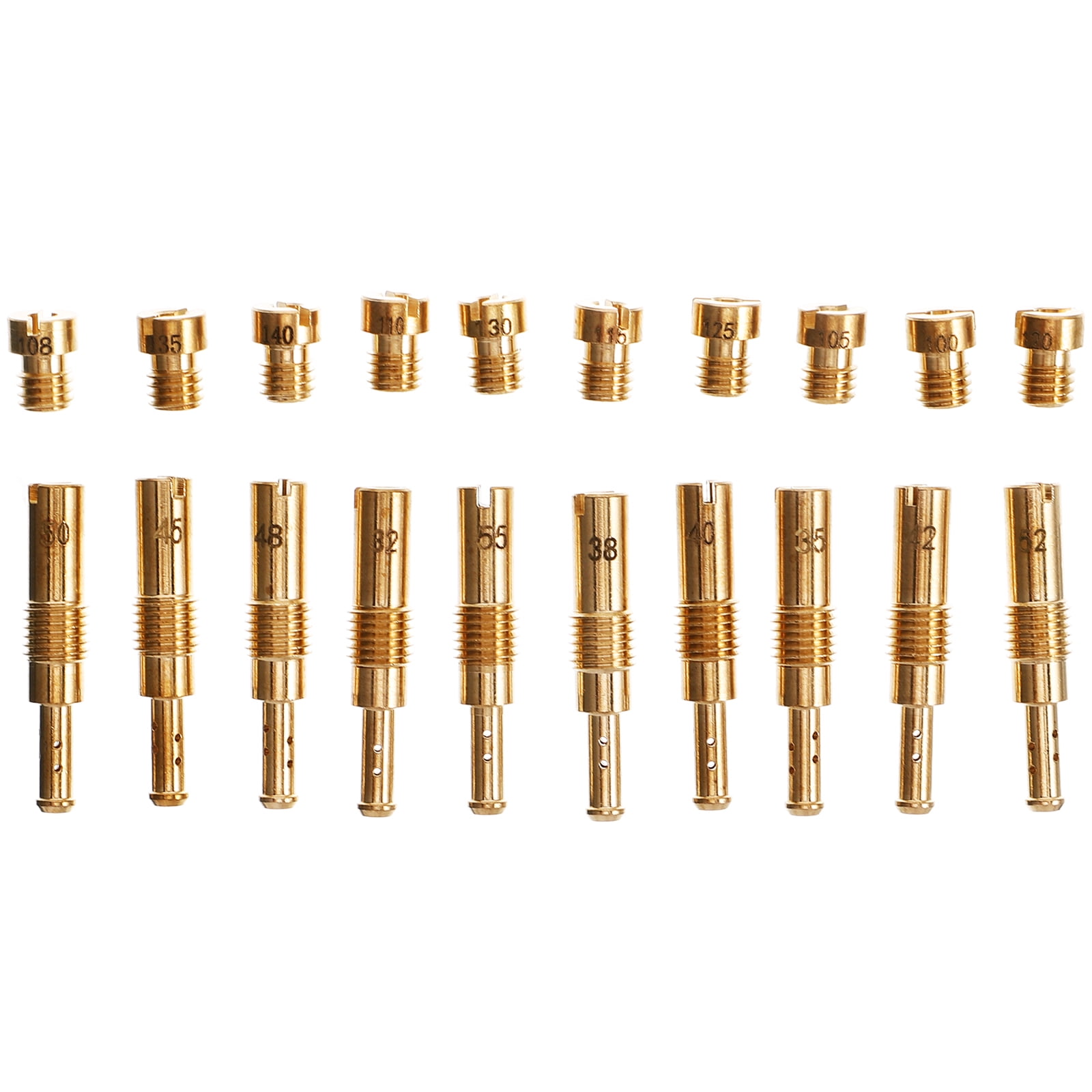 1 Set Copper Carburetor Jets Kit for Automotive Versatile Compatibility ...
