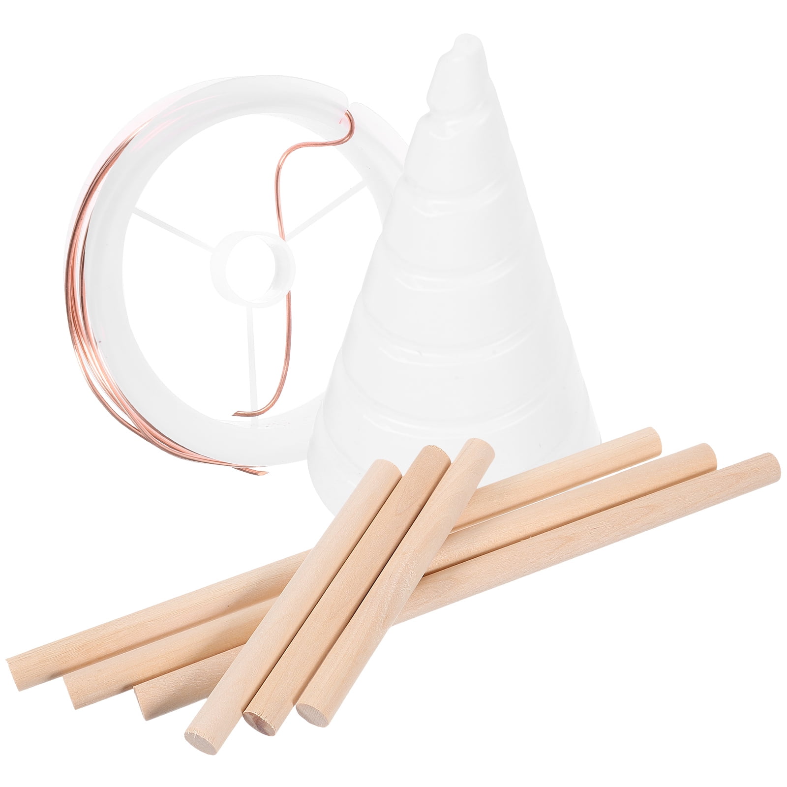 1 Set Copper Wire Electroculture Antenna Planting Copper Gardening ...