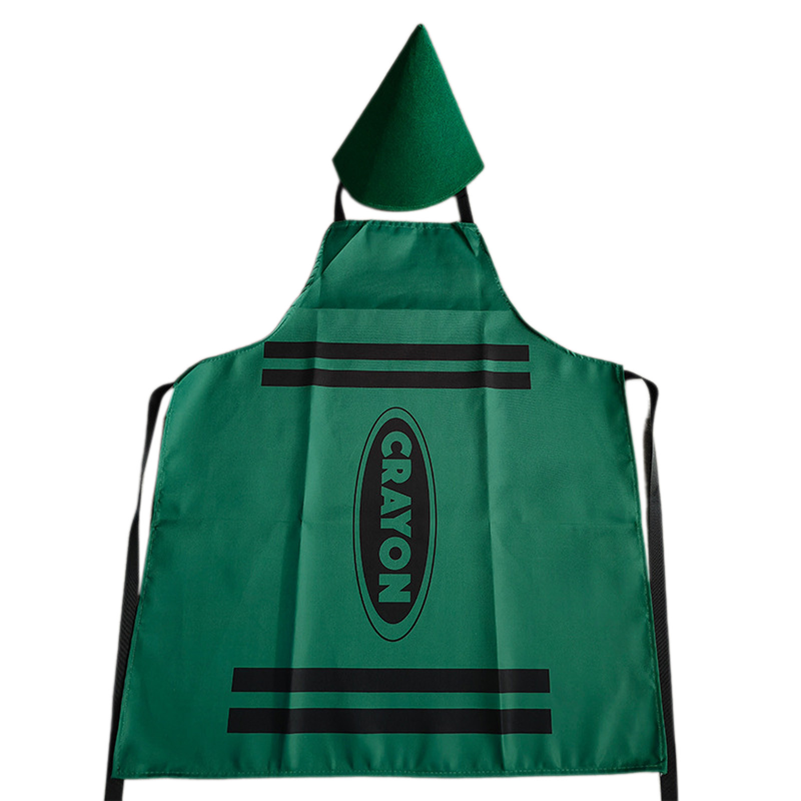 1 Set Crayon Costume Color Crayon Apron and Funny Gnome Cone Hats ...