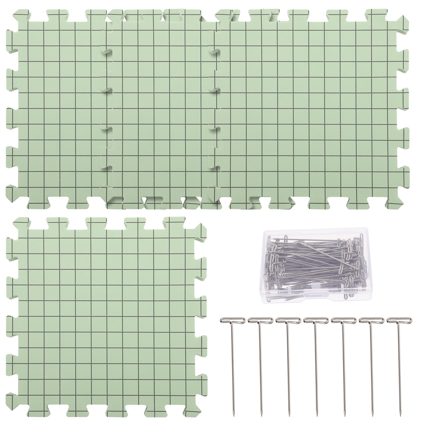 1 Set Crochet Blocking Board Foams Blocking Boards Knitting Blocking ...
