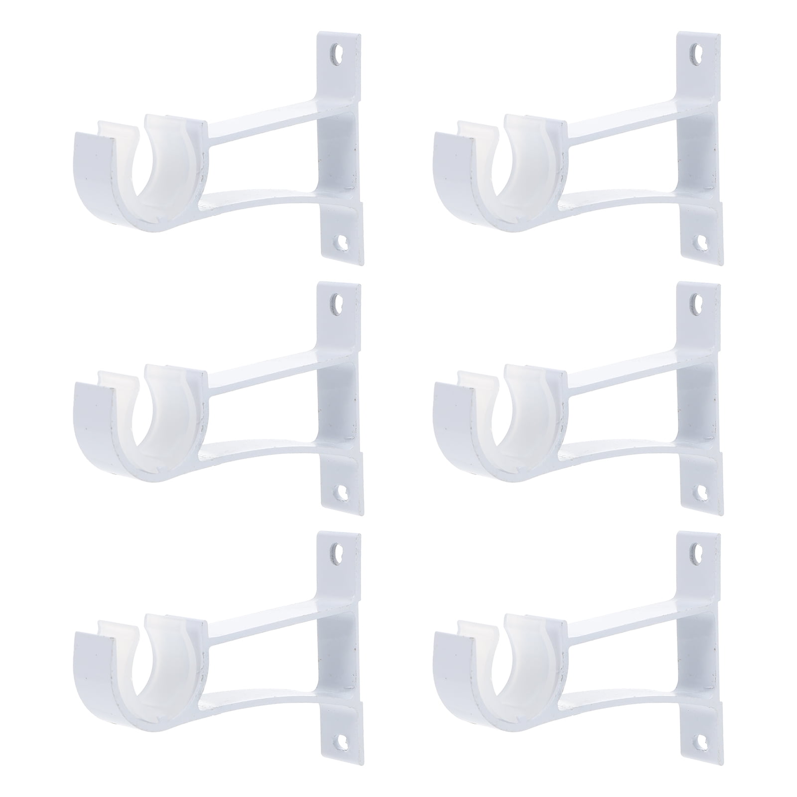 1 Set Curtain Rod Bracket Curtain Rod Holders Curtain Rod Supports ...