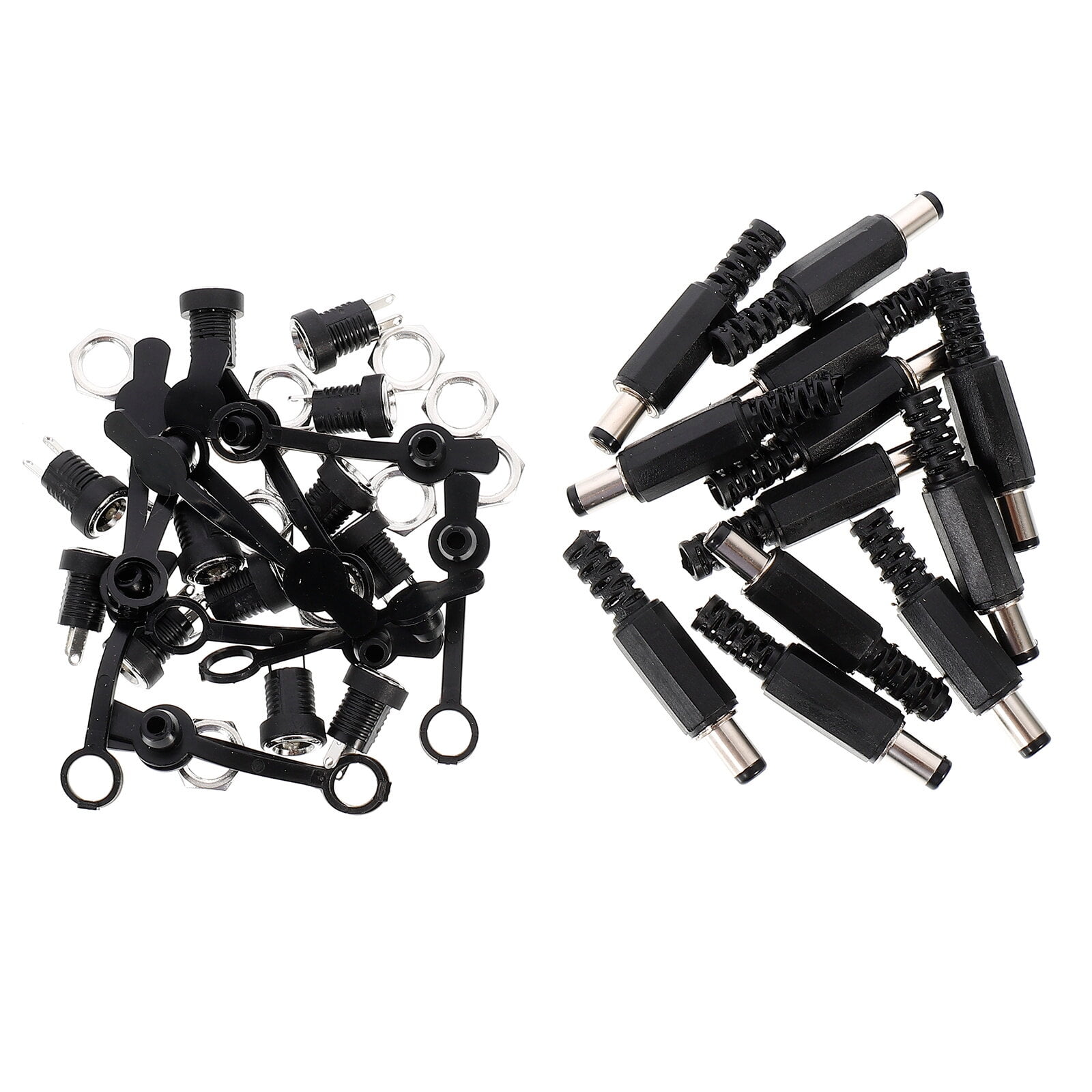 1 Set DC Socket Cable Plug Audio Speaker Plugs Cable Wire Connector ...