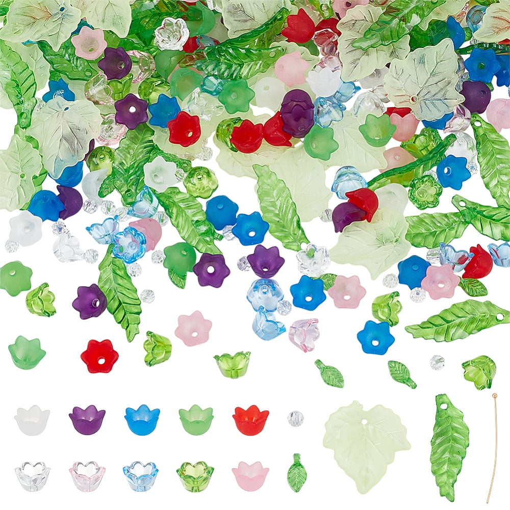 1 Set DIY Bluebell Acrylic Pendant Jewelry Making Kits Mixed Color 4 ...