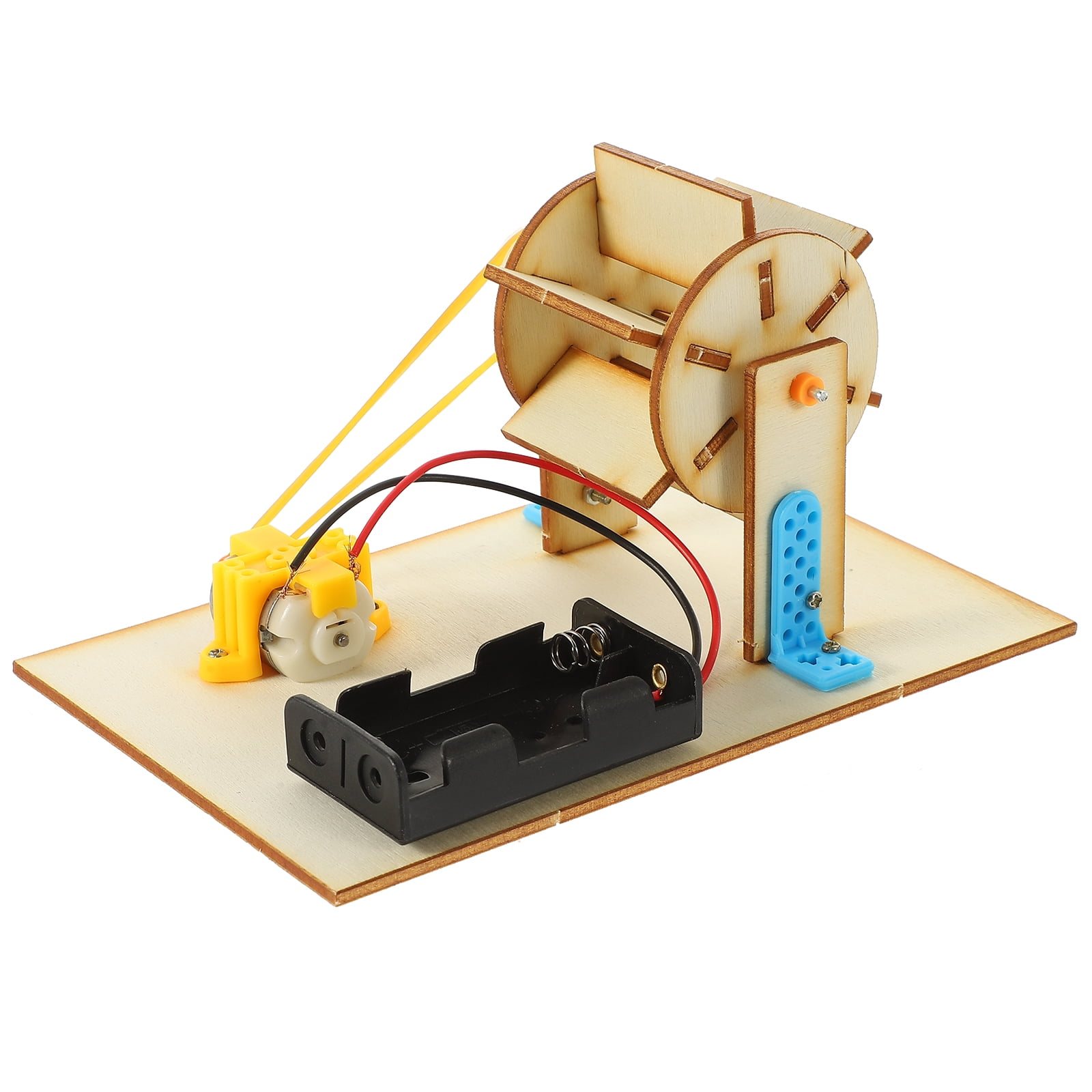 1 Set DIY Electric Assembled Hydropower Plant Toy Educational Learning ...