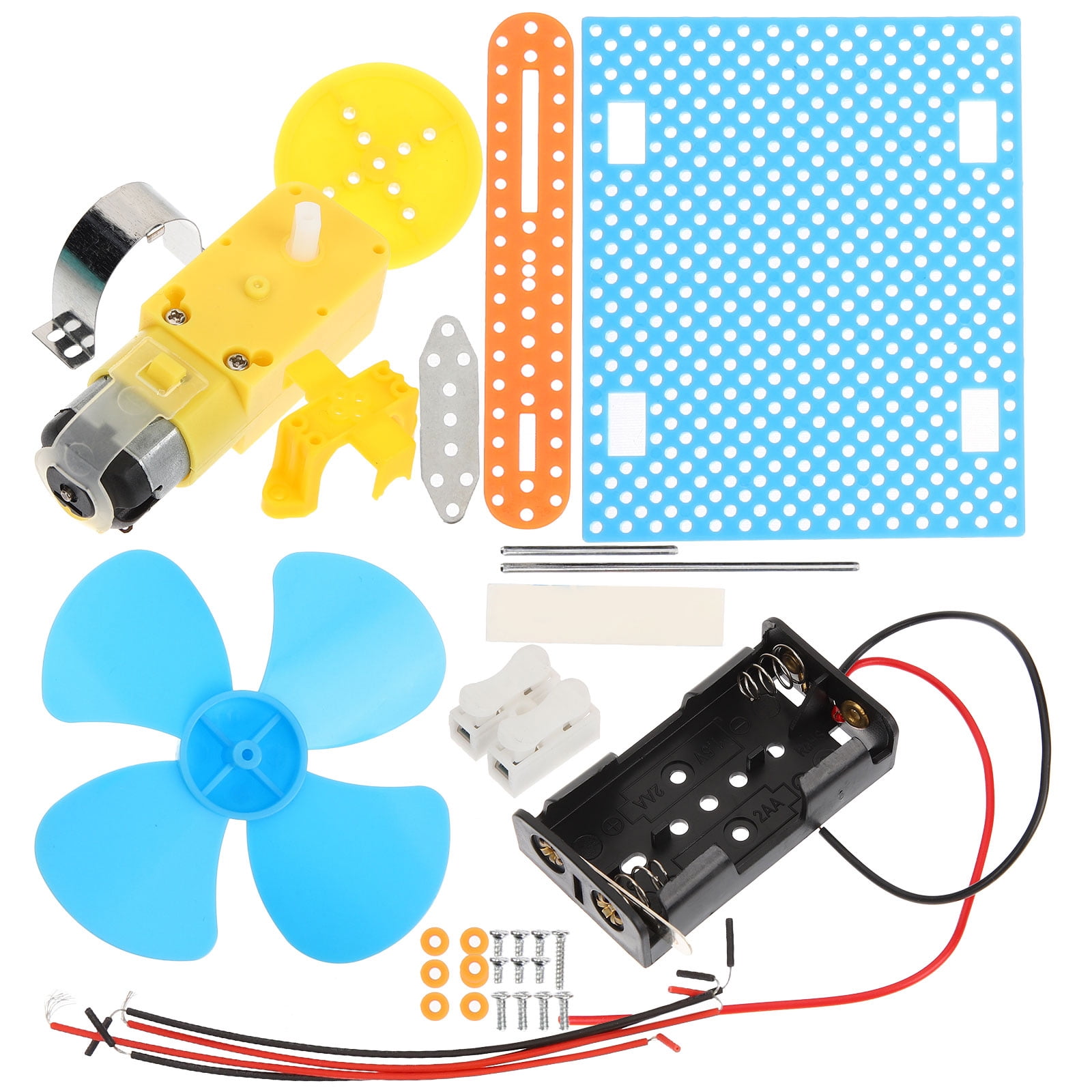 Baade Electric Fan Assembly Toy Multi For Kids Educational Science ...