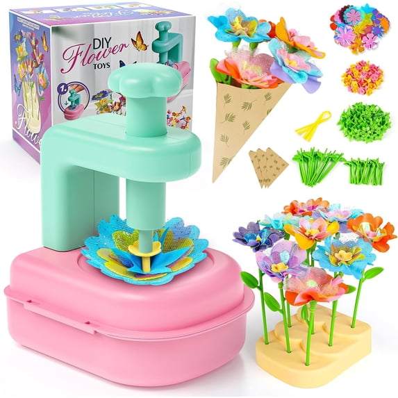1 Set DIY Flower Bouquet Craft Kit for , Flower Making Kit with Flower ...