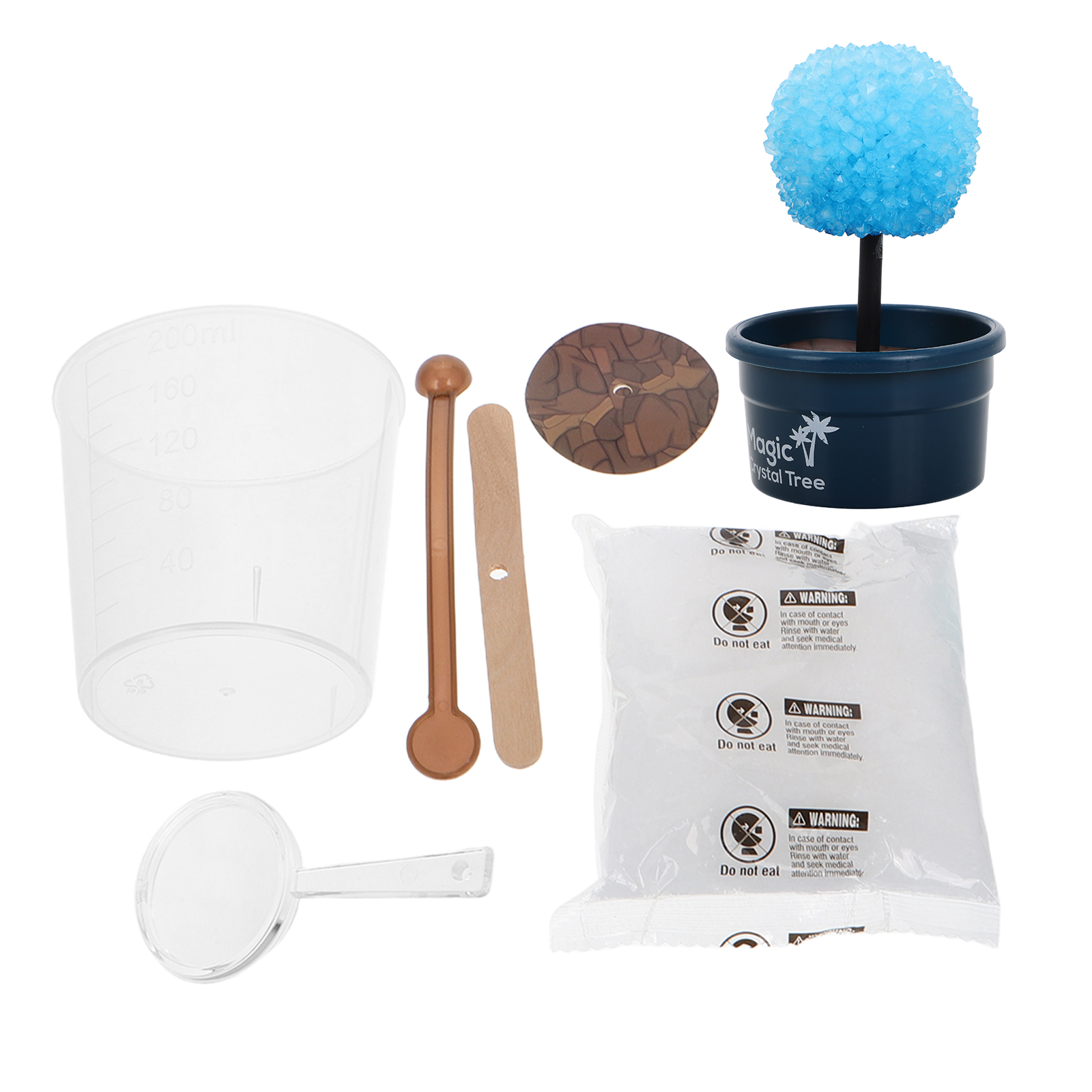 1 Set DIY Science Growing Tree Fast Growing Crystals Tree STEM Projects ...