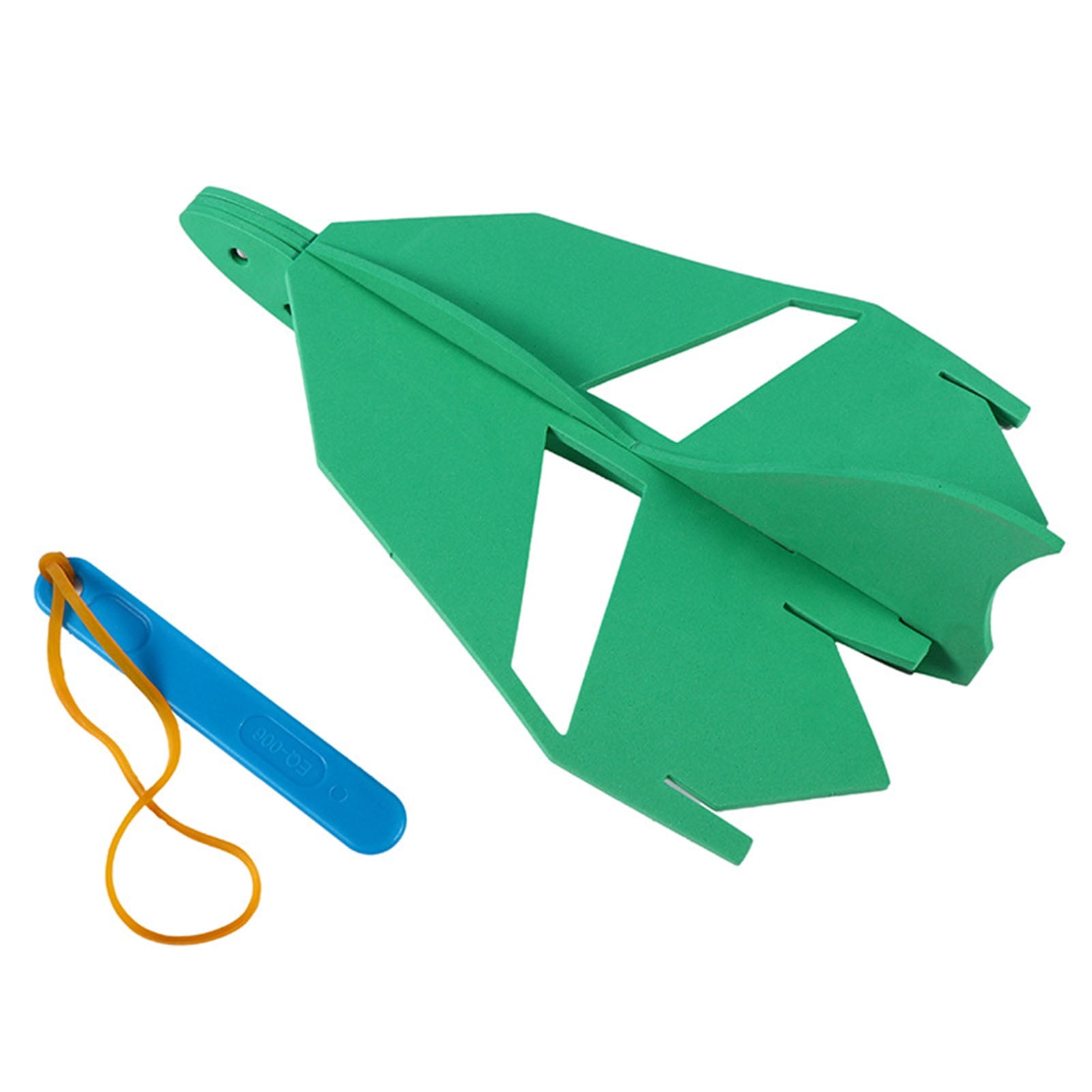 1 Set DIY Stunt Catapult Airplane Toy Kit Handmade EVA Puzzle Launching ...