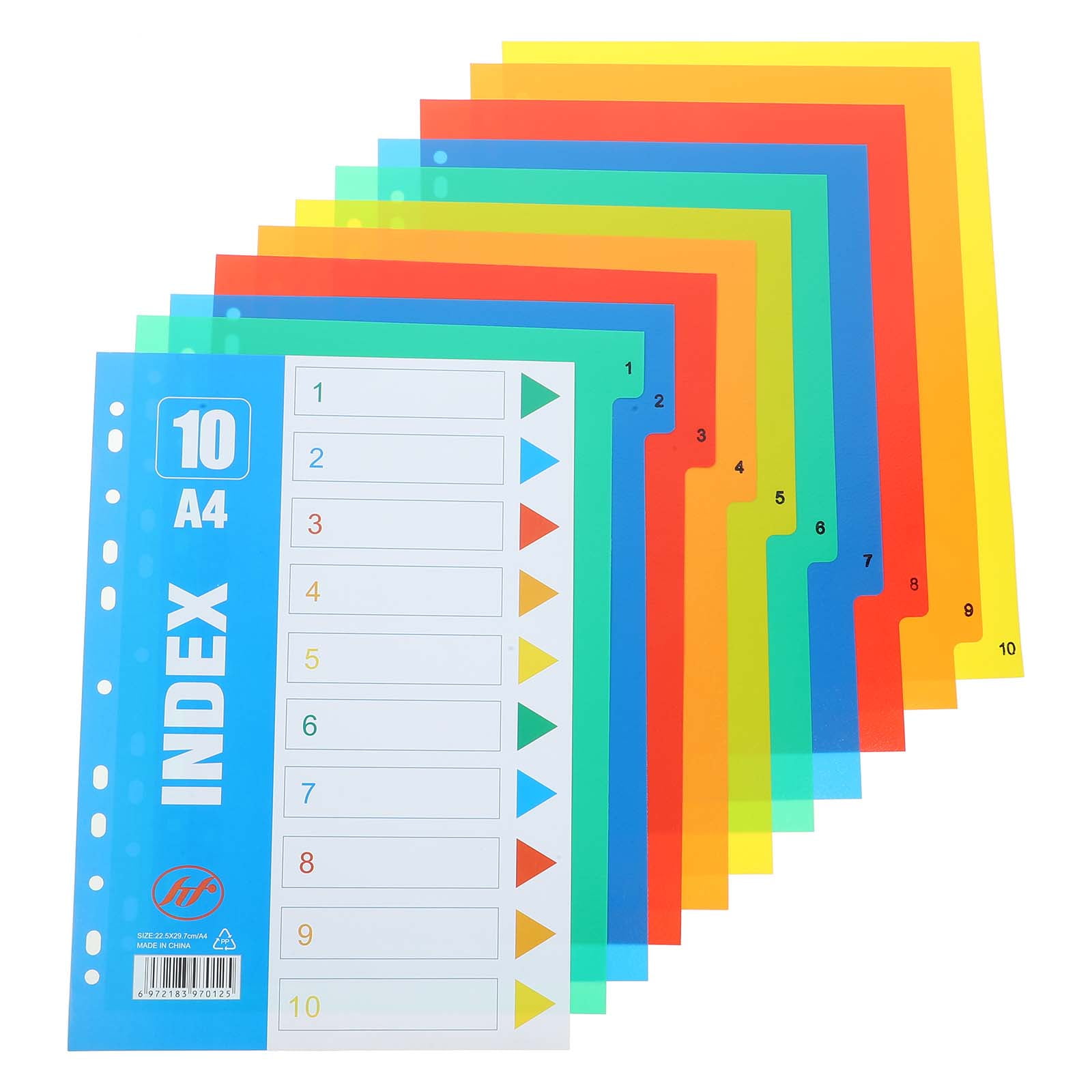 1 Set Daily Use Binder Dividers Office Binder Tabs Household Tab ...