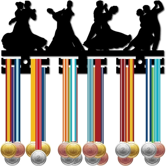 1 Set Dance Medal Hanger Dancing Medal Holder Display Wall Mount Rack ...