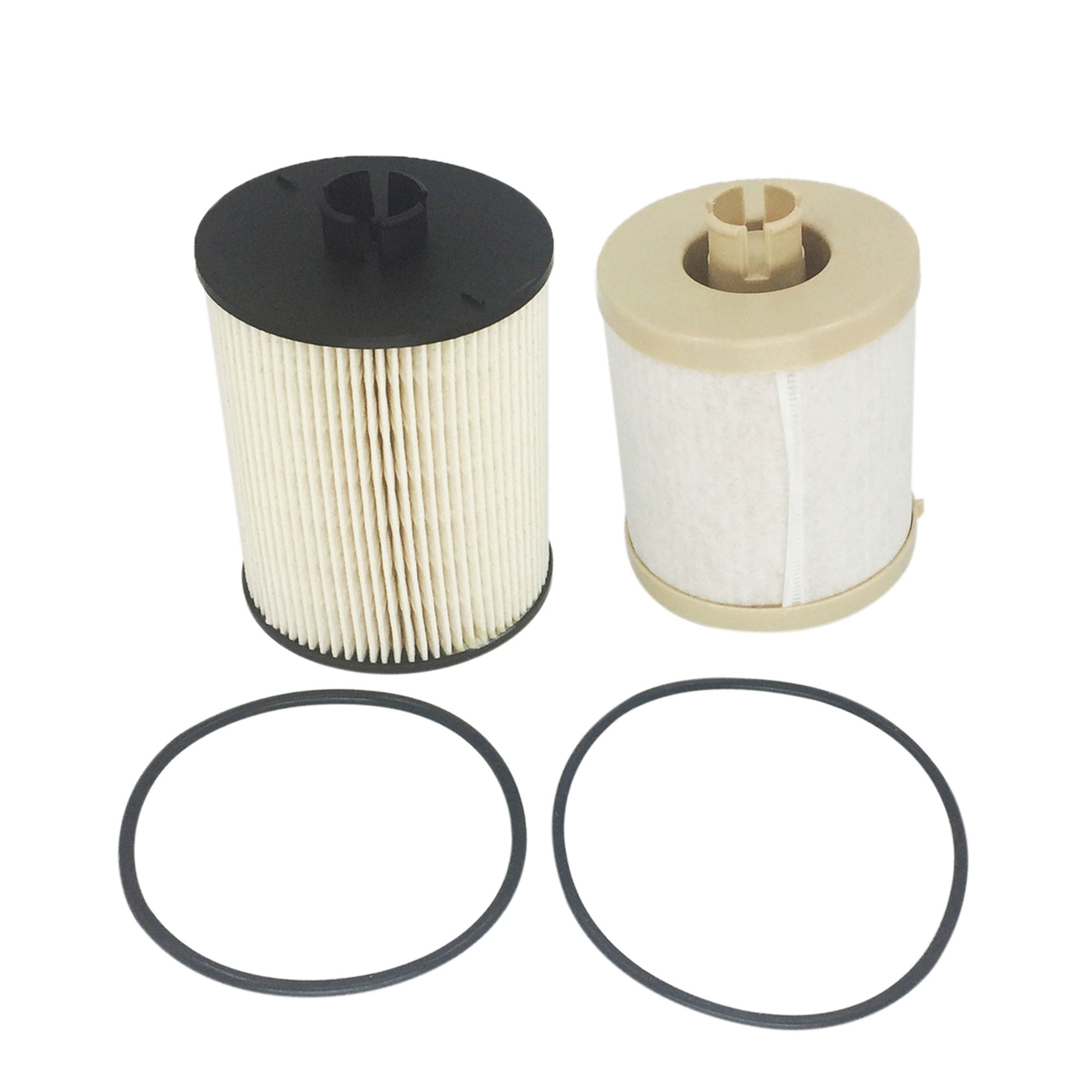 1 Set of Diesel Fuel Filter Compatible with 2008-2010 Ford F250 F350 ...