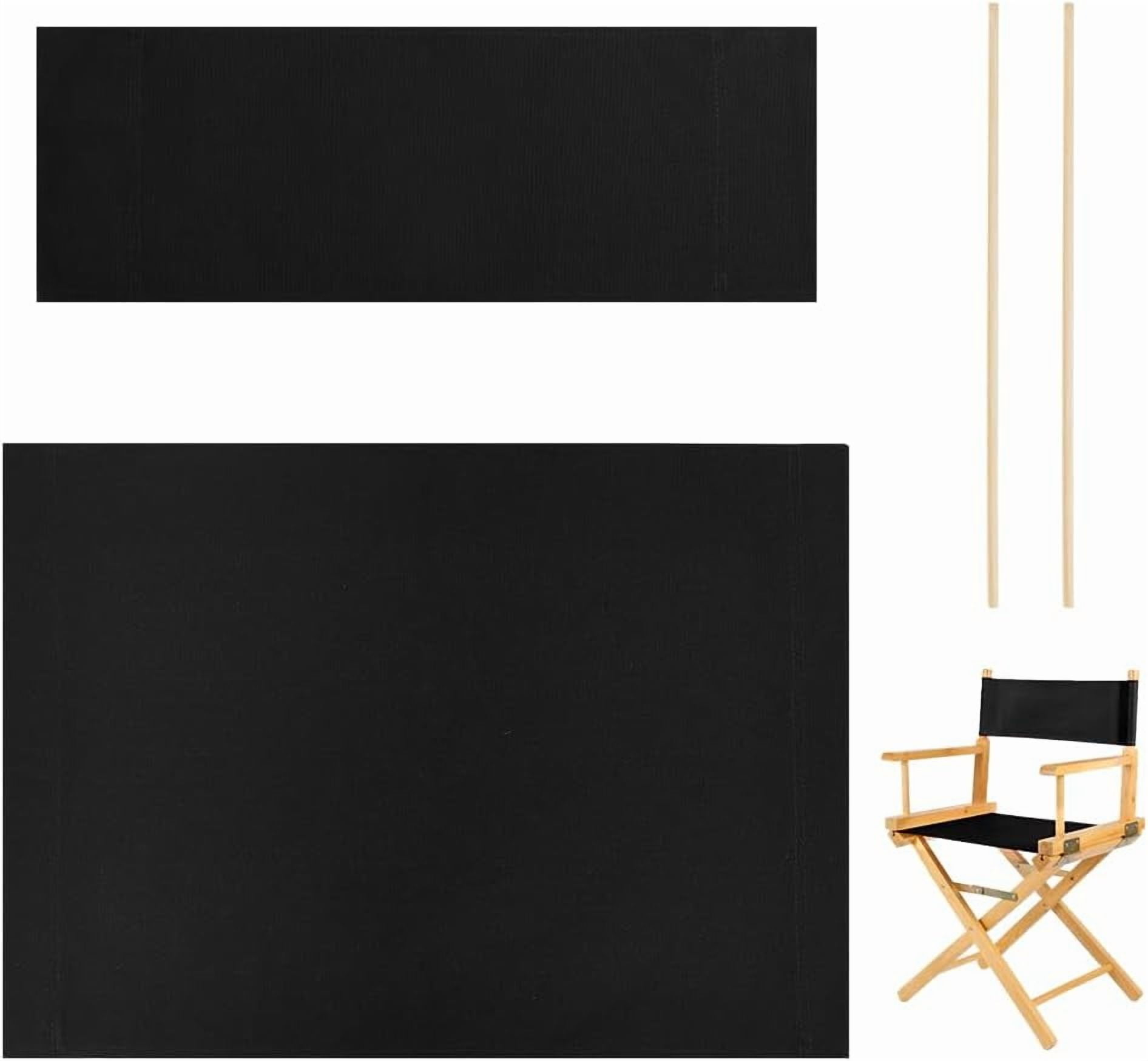 1 Set Director Chair Canvas Replacement Cover Casual Directors Chair ...