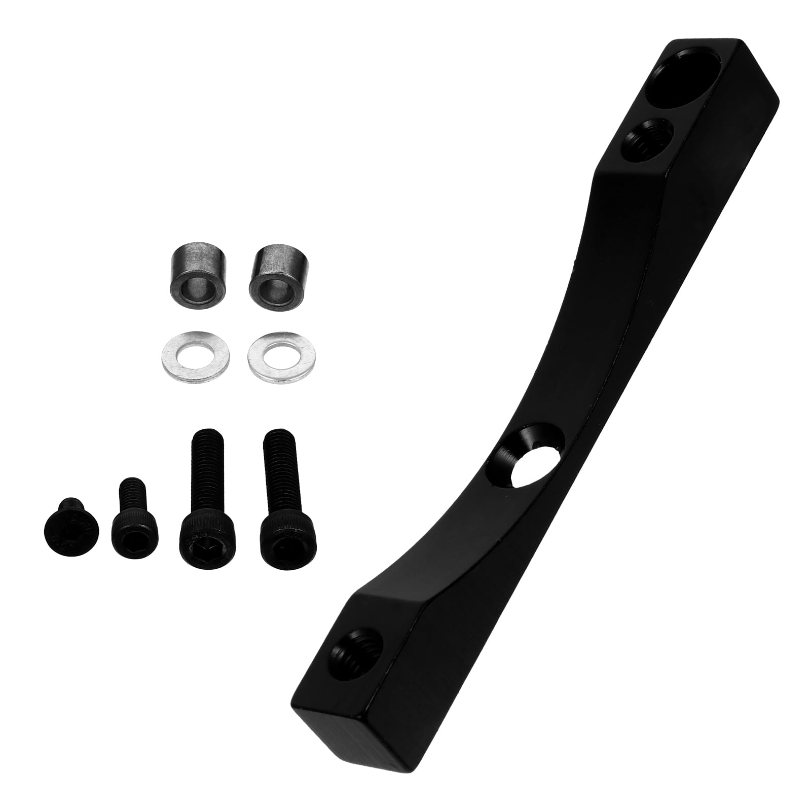 Homoyoyo Disc Brake Adapter Bracket Black Aluminum for Scooter Use ...