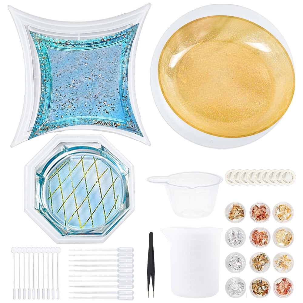 1 Set Dish Silicone Molds with Disposable Plastic Transfer Pipettes and ...