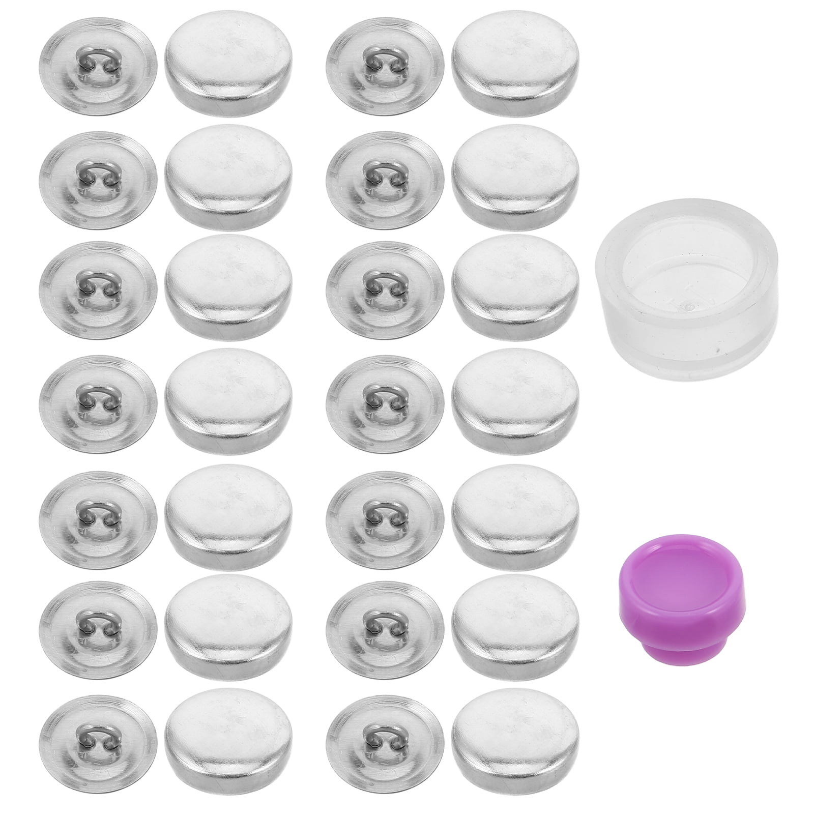 Diy Button Making Kit with Fabric Covered Buttons Tool Set for Sewing ...