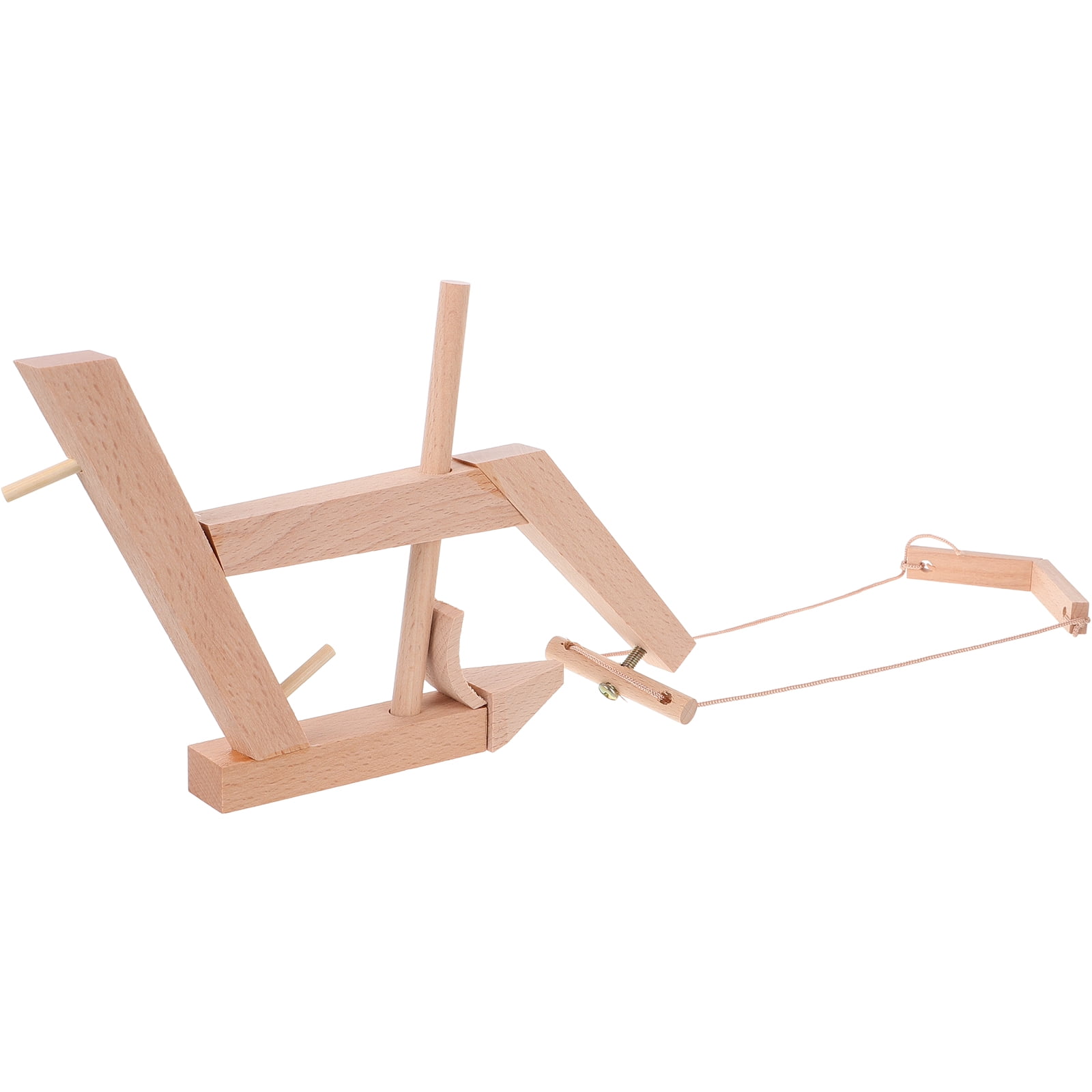 1 Set Diy Chinese Plough Model Wooden Plough Assembly Toy Diy Chinese ...