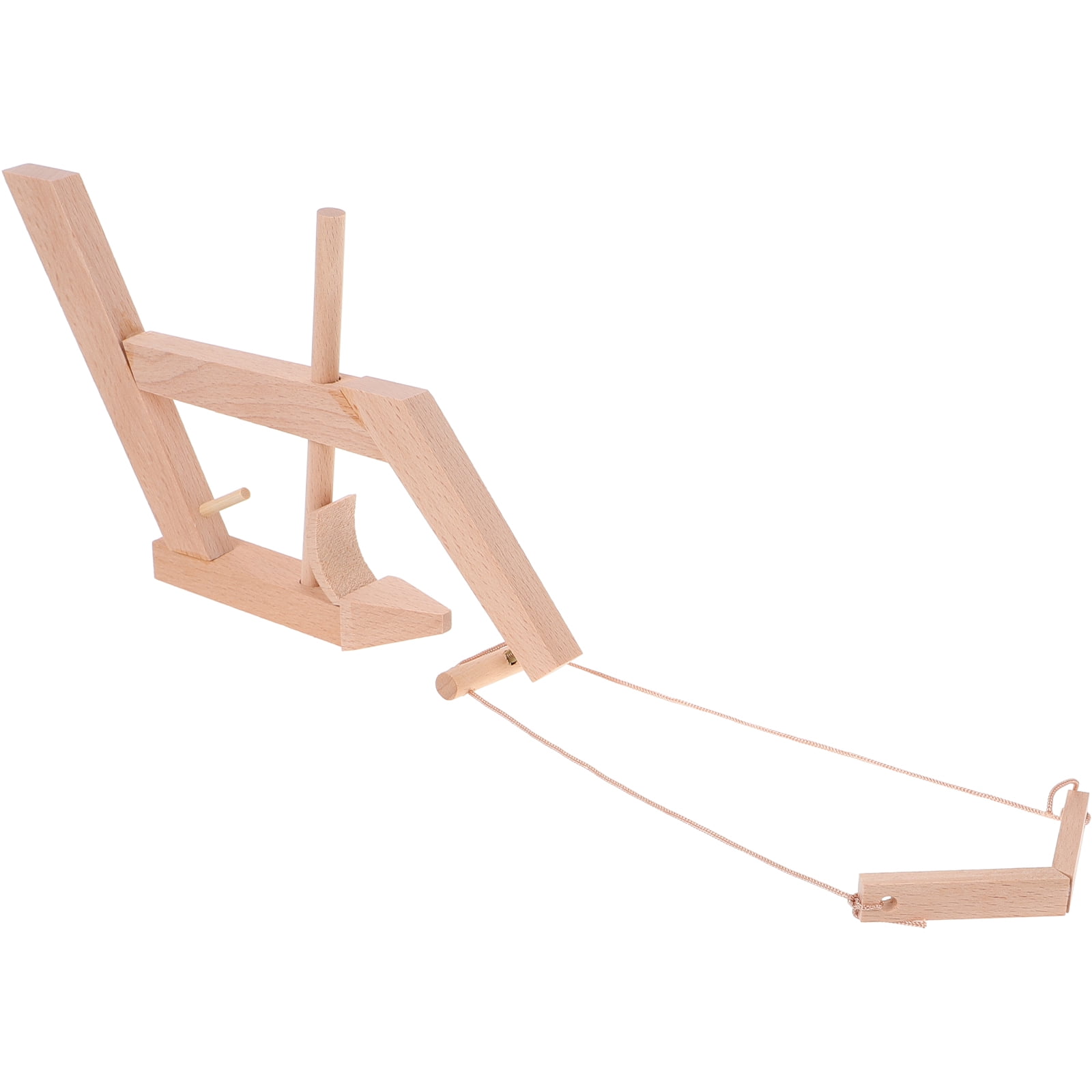 1 Set Diy Chinese Plough Model Wooden Plough Assembly Toy Diy Chinese ...