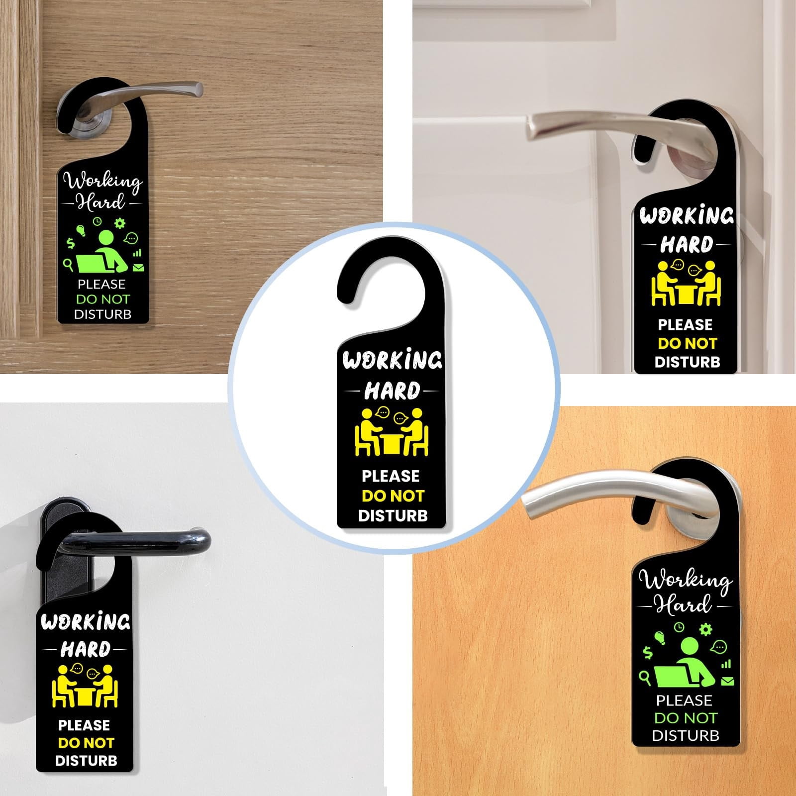 1 Set Do Not Disturb Signs Do Not Disturb Sign Acrylic For Bedroom Door ...
