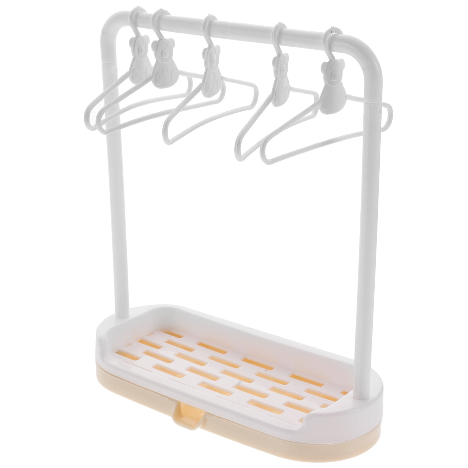 1 Set Doll Dress Rack Baby Clothes Hangers Set Doll Hangers Miniature ...